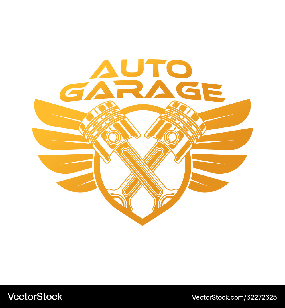 Auto car service logo icon template modern Vector Image