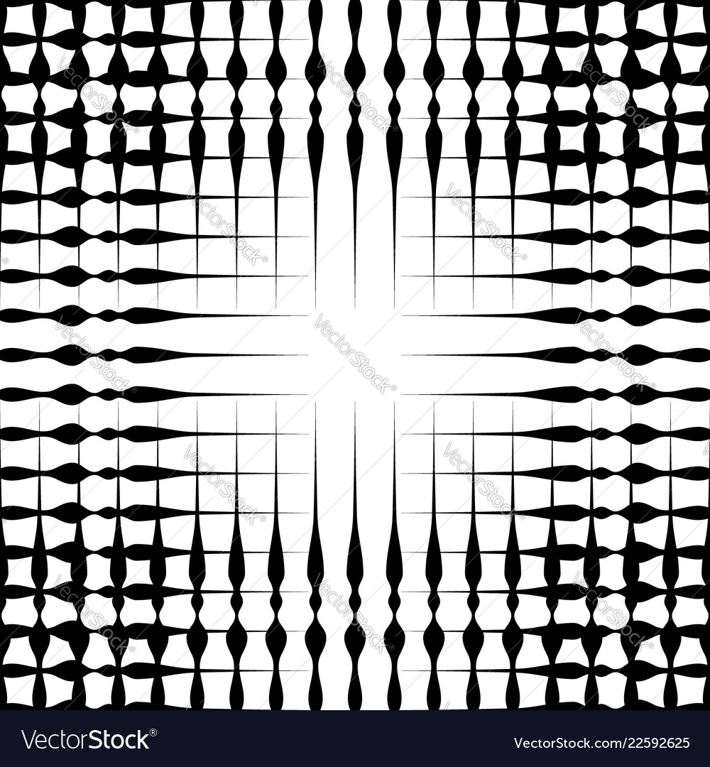 Grid mesh pattern with irregular lines Royalty Free Vector