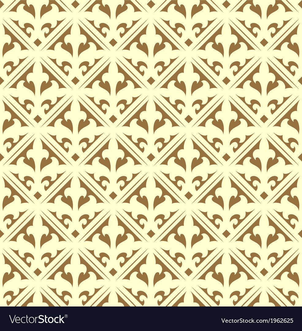 Royal pattern Royalty Free Vector Image - VectorStock