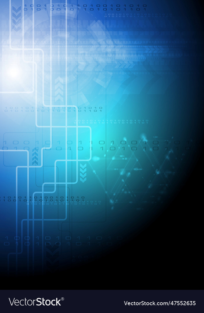 Creative technology abstract backdrop Royalty Free Vector