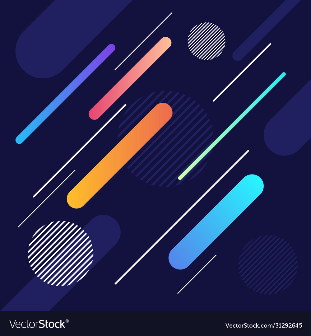 Abstract dynamic geometric shape and line pattern Vector Image Abstract dynamic geometric shape and line pattern Vector Image