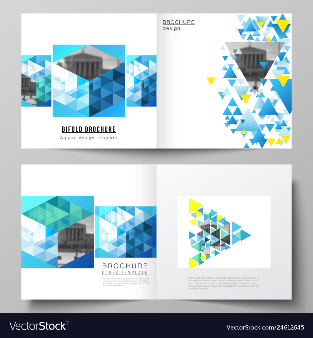 Editable layout of two Royalty Free Vector Image