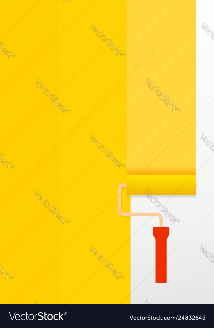 Roller colored background Royalty Free Vector Image