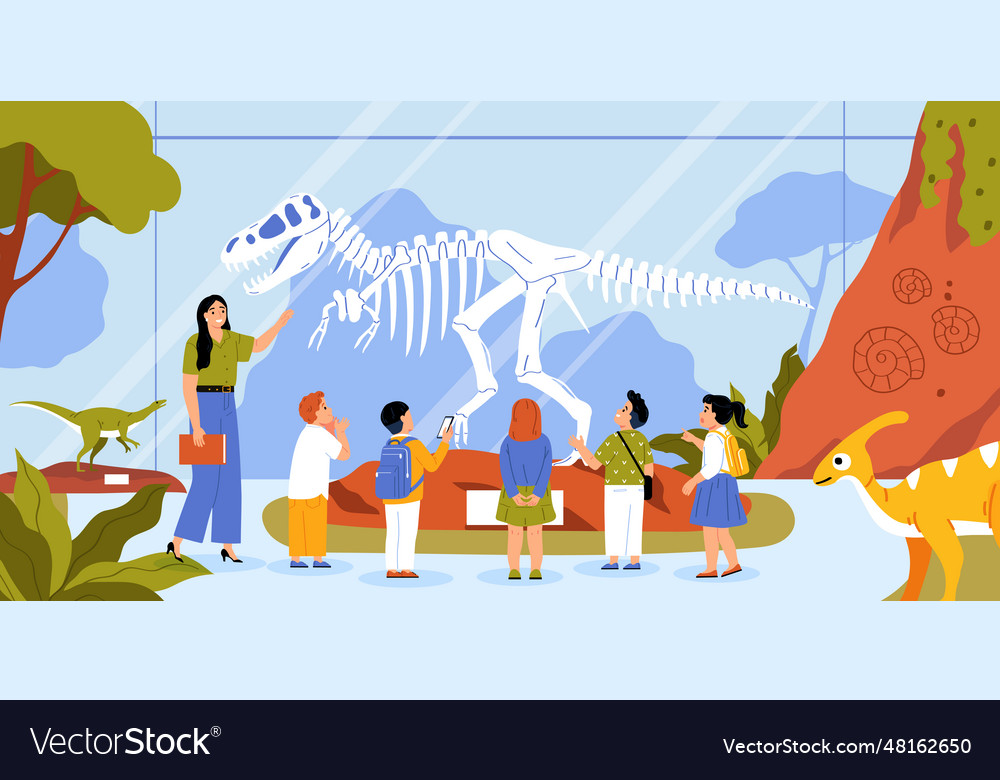 Guide and excursion background Royalty Free Vector Image