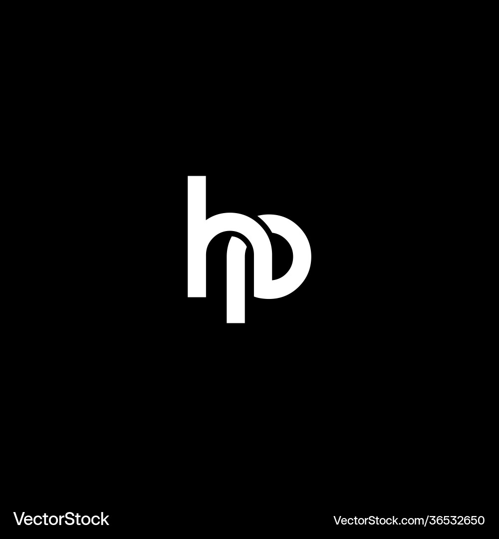 Ph or hp abstract outstanding professional Vector Image