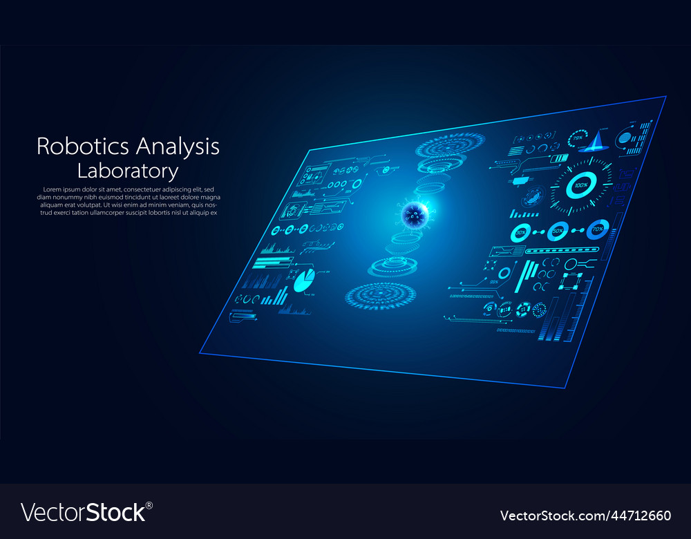 Abstract laboratory for healthcare medical Vector Image