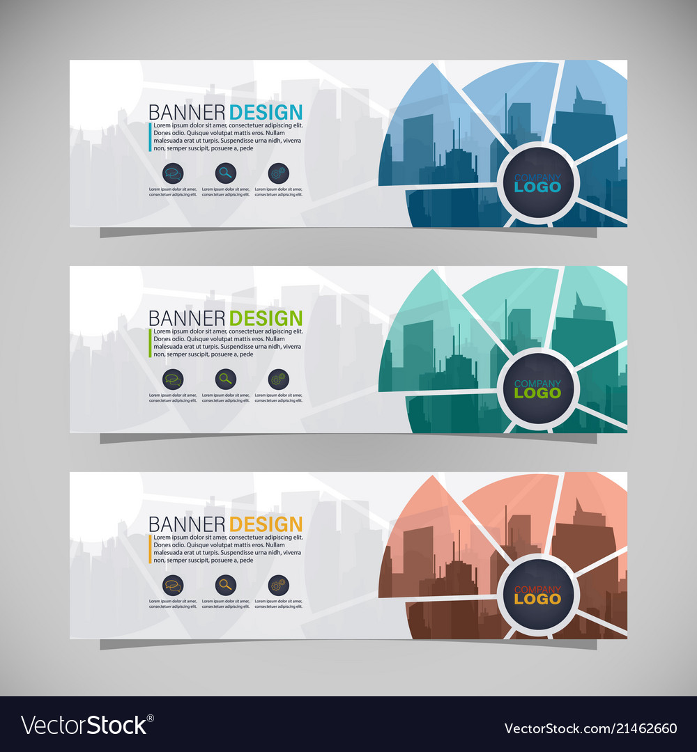 Leaflets 3 fold template Royalty Free Vector Image