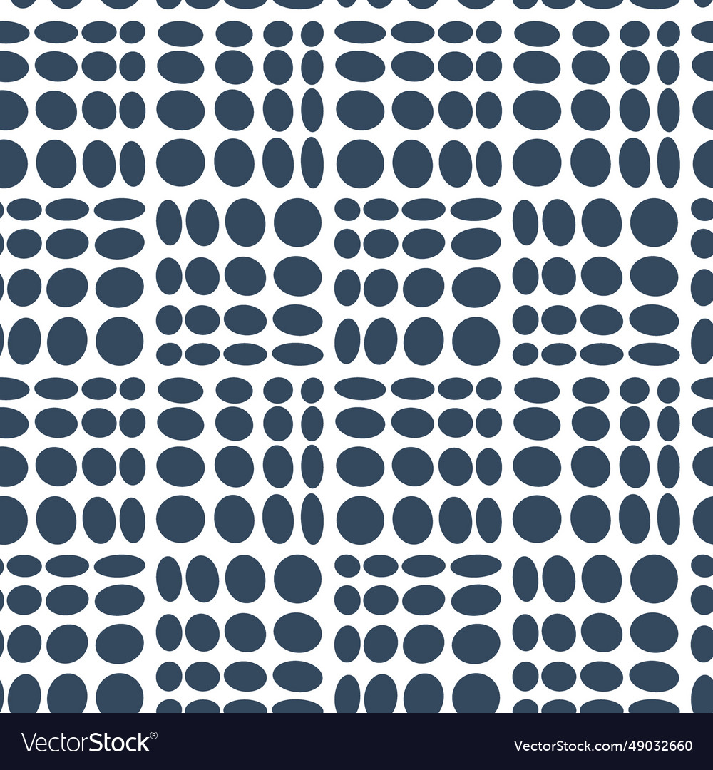 Seamless pattern with a simple abstract drawing Vector Image