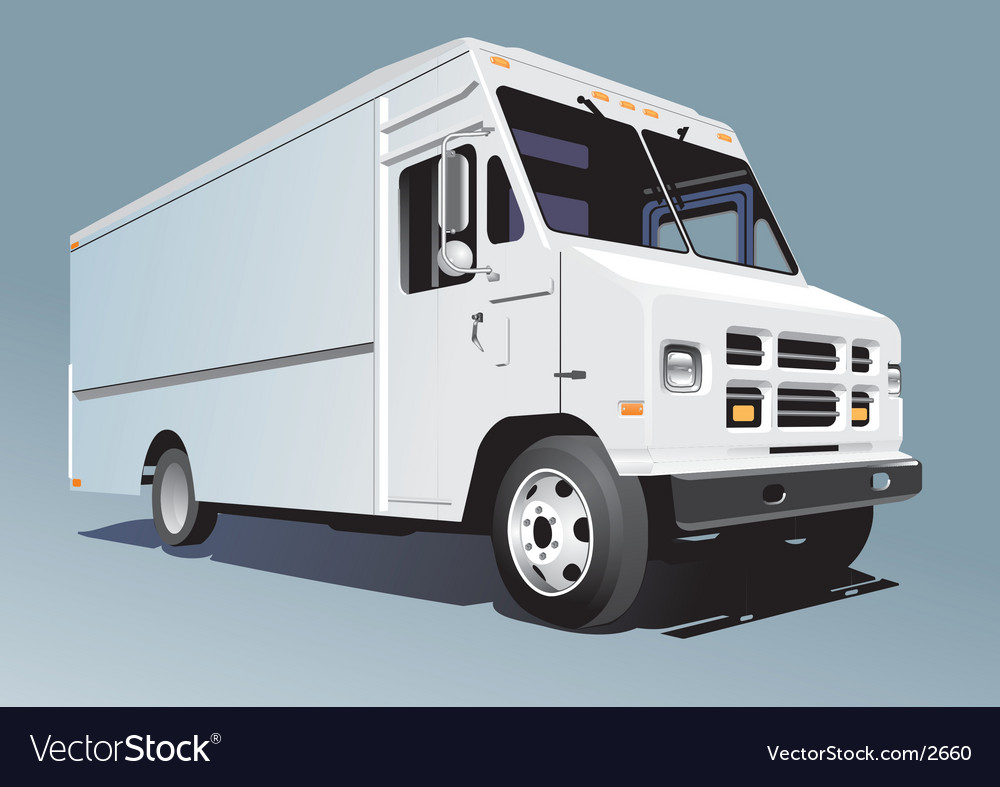 Van Royalty Free Vector Image - VectorStock