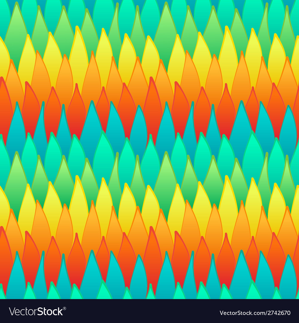 Seamless pattern with scale tiling texture Vector Image