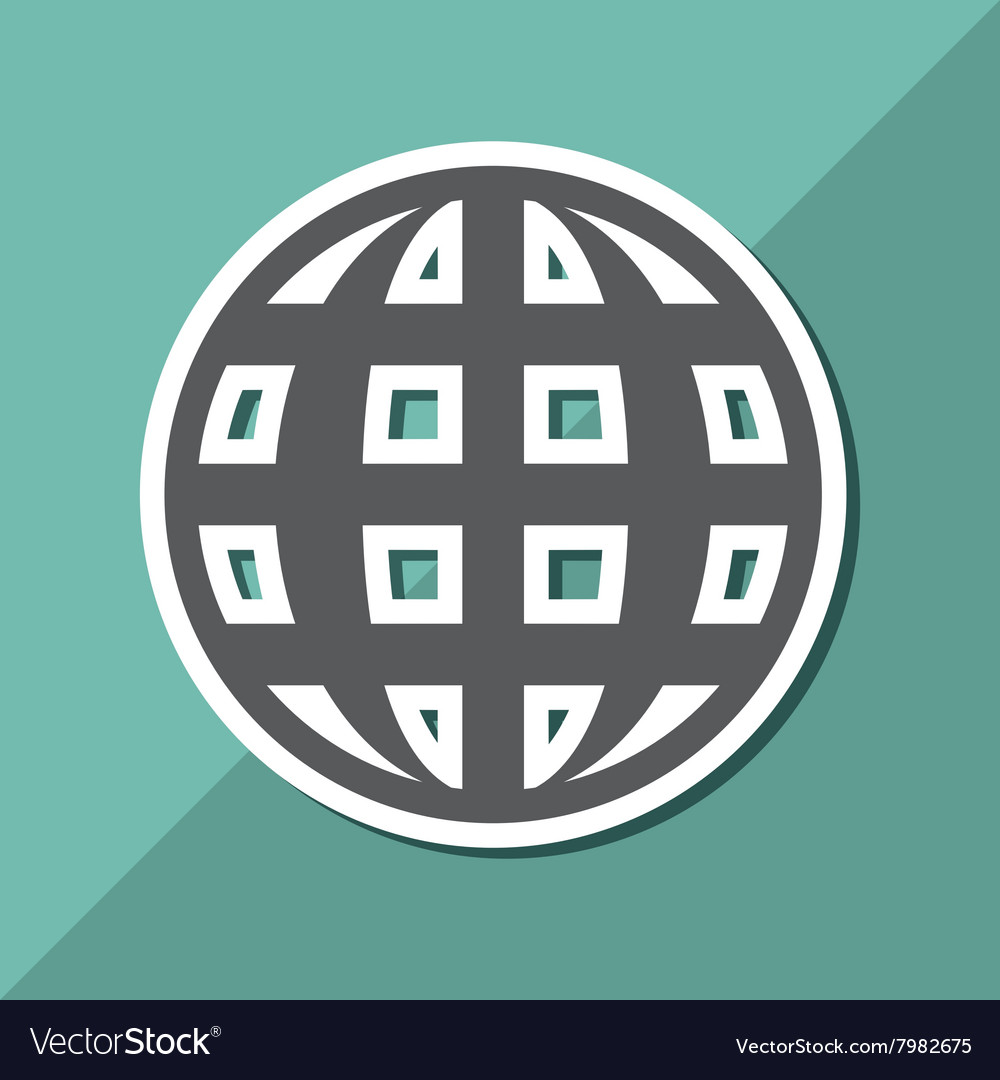 Planet icon design Royalty Free Vector Image - VectorStock