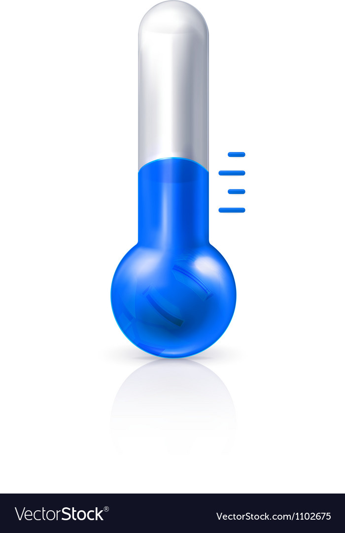 Thermometer Royalty Free Vector Image - VectorStock