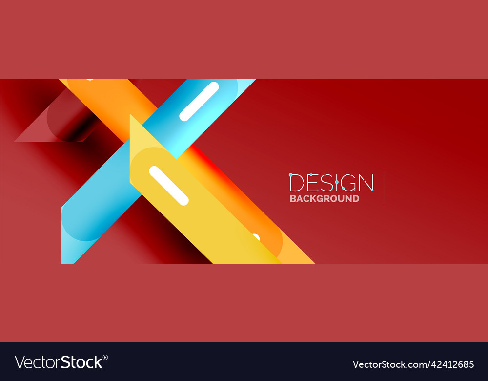 Background Overlapping Lines Dynamic Royalty Free Vector