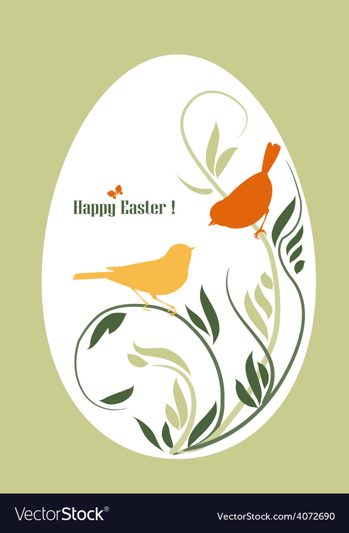 Happy easter Royalty Free Vector Image - VectorStock