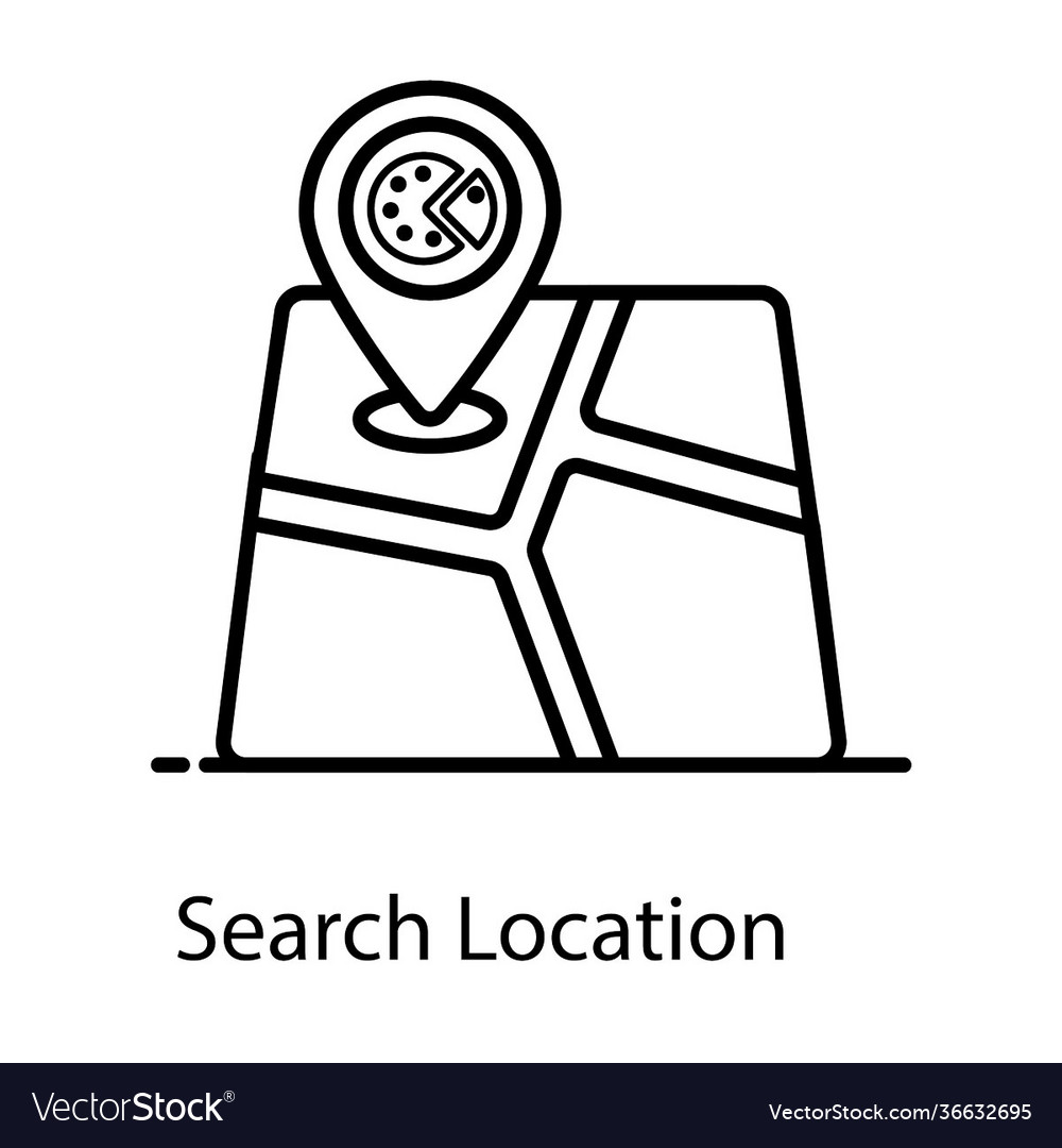 Map location Royalty Free Vector Image - VectorStock