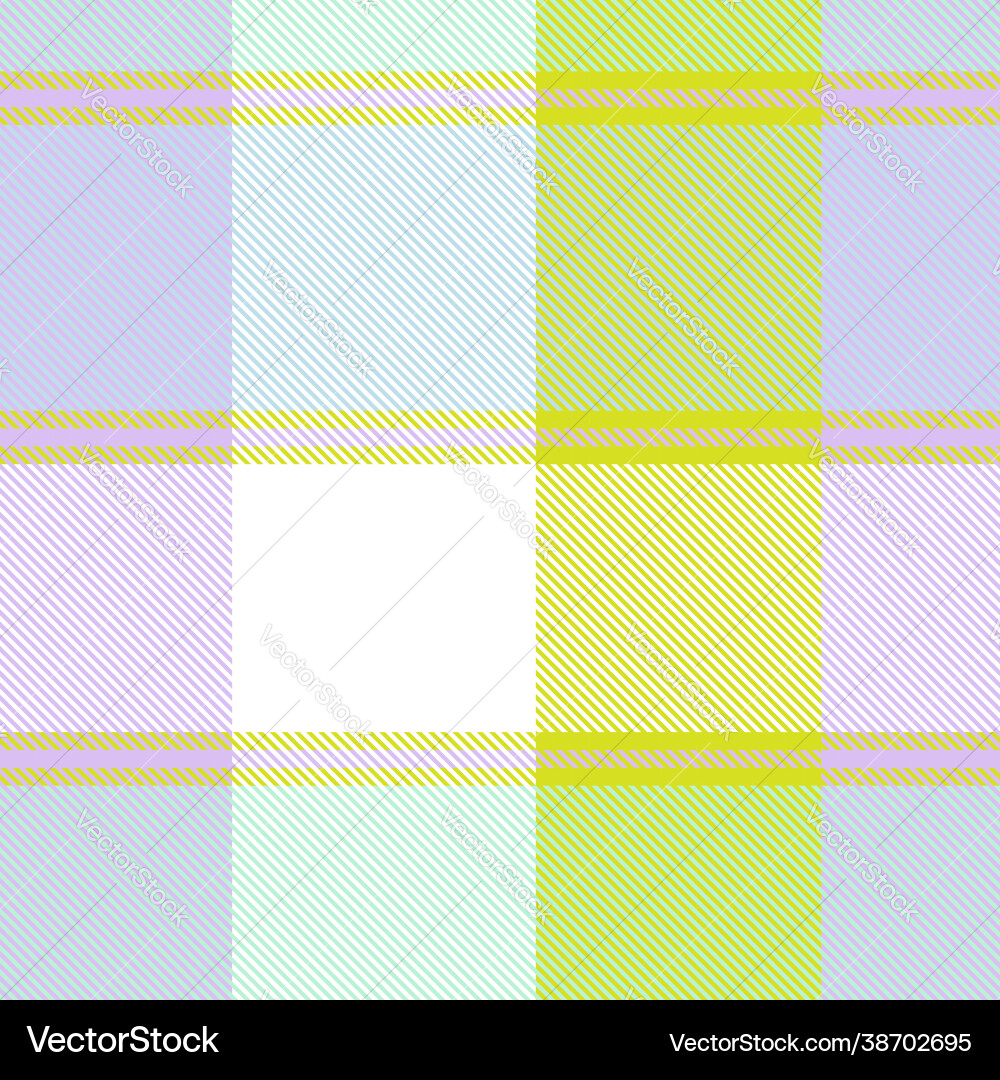 Rainbow pastel plaid textured seamless pattern Vector Image