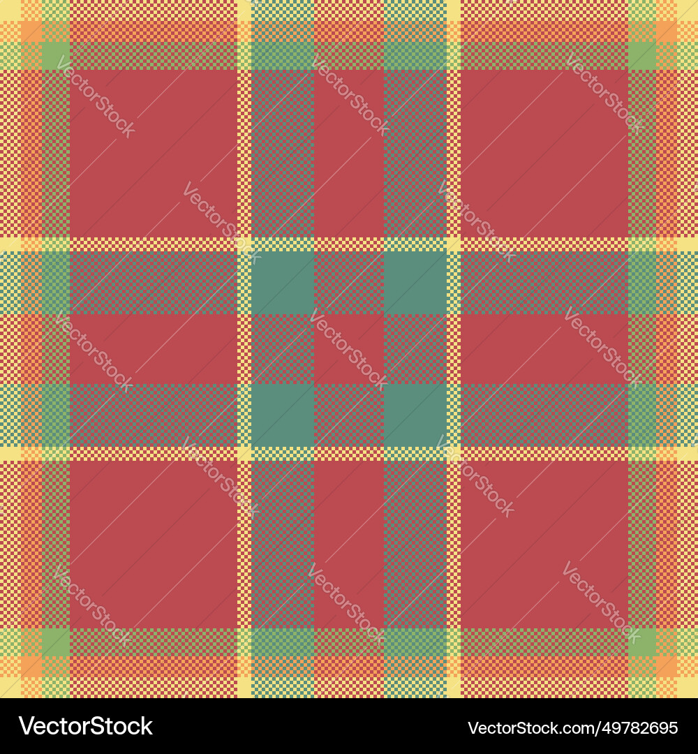 Texture seamless textile of fabric check Vector Image