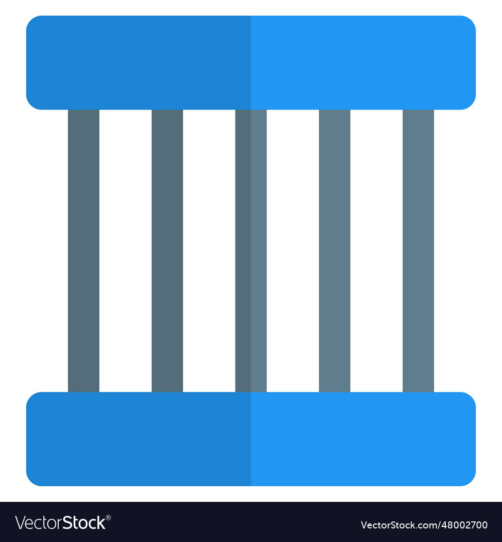 Jail a place for keeping prisoners Royalty Free Vector Image Jail a place for keeping prisoners Royalty Free Vector Image