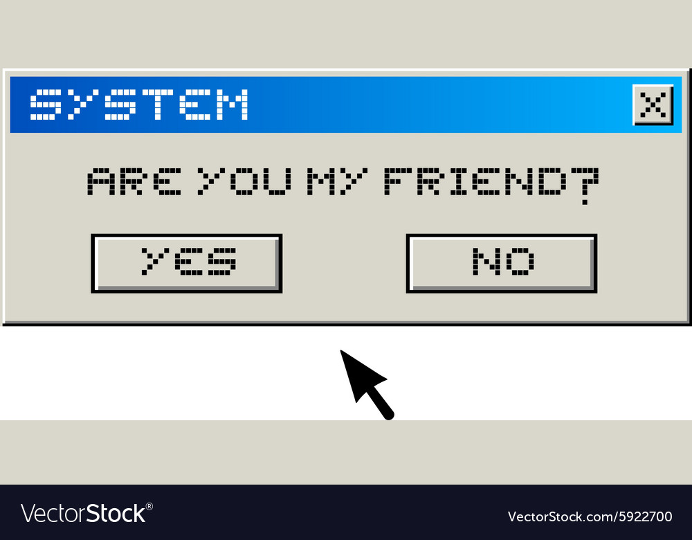 System message Royalty Free Vector Image - VectorStock