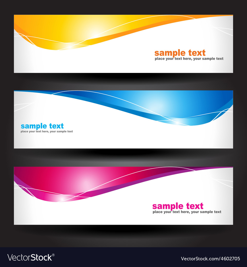 Header Royalty Free Vector Image - VectorStock