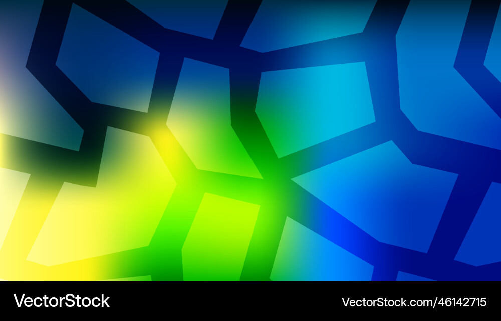 Colorful blurred background with cells lines Vector Image