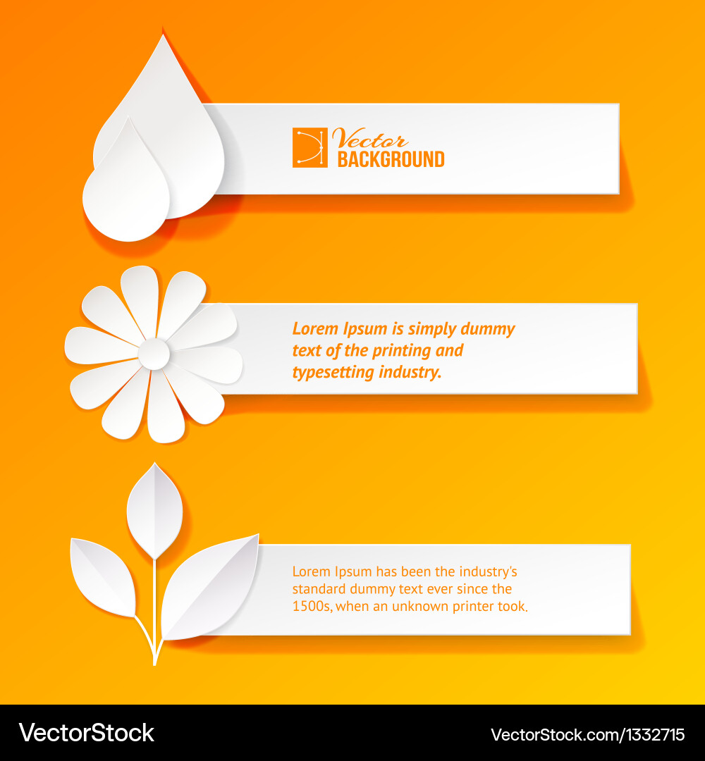 Set of text cards Royalty Free Vector Image - VectorStock
