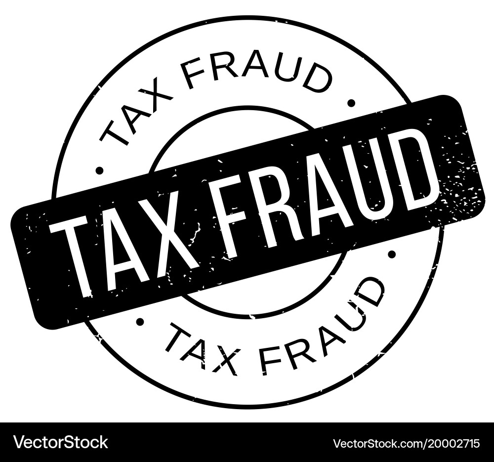 Tax fraud rubber stamp Royalty Free Vector Image
