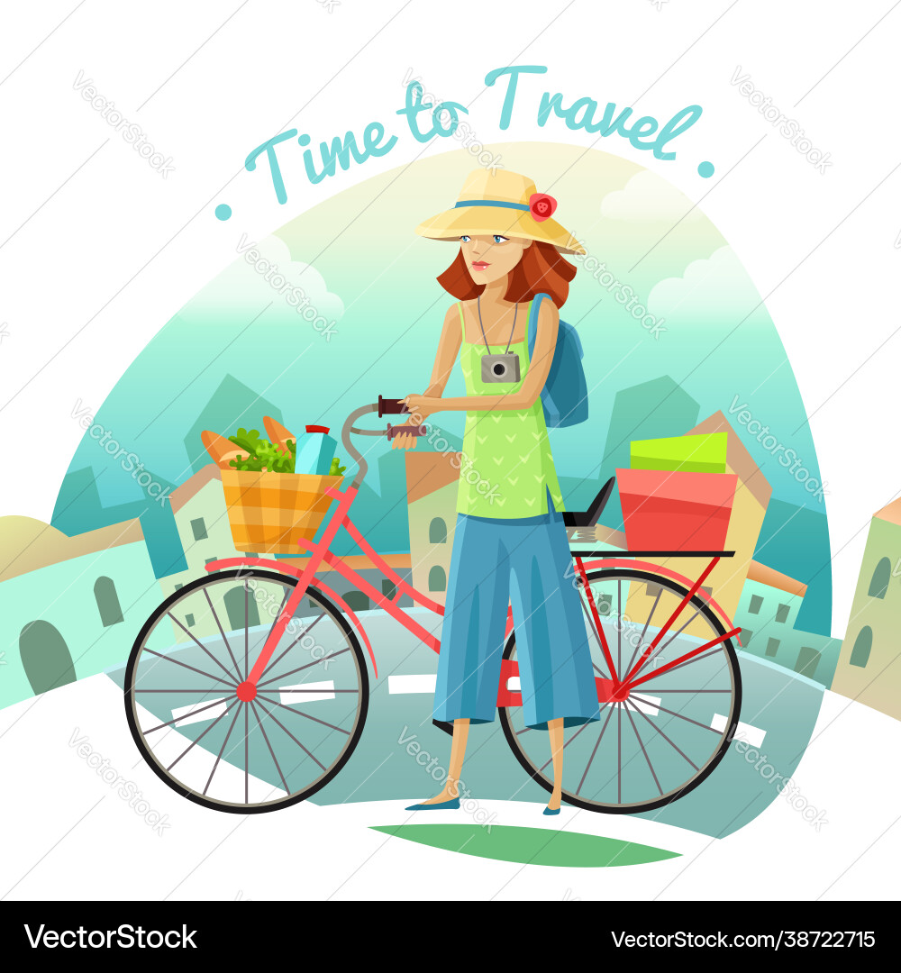 Time to travel Royalty Free Vector Image - VectorStock