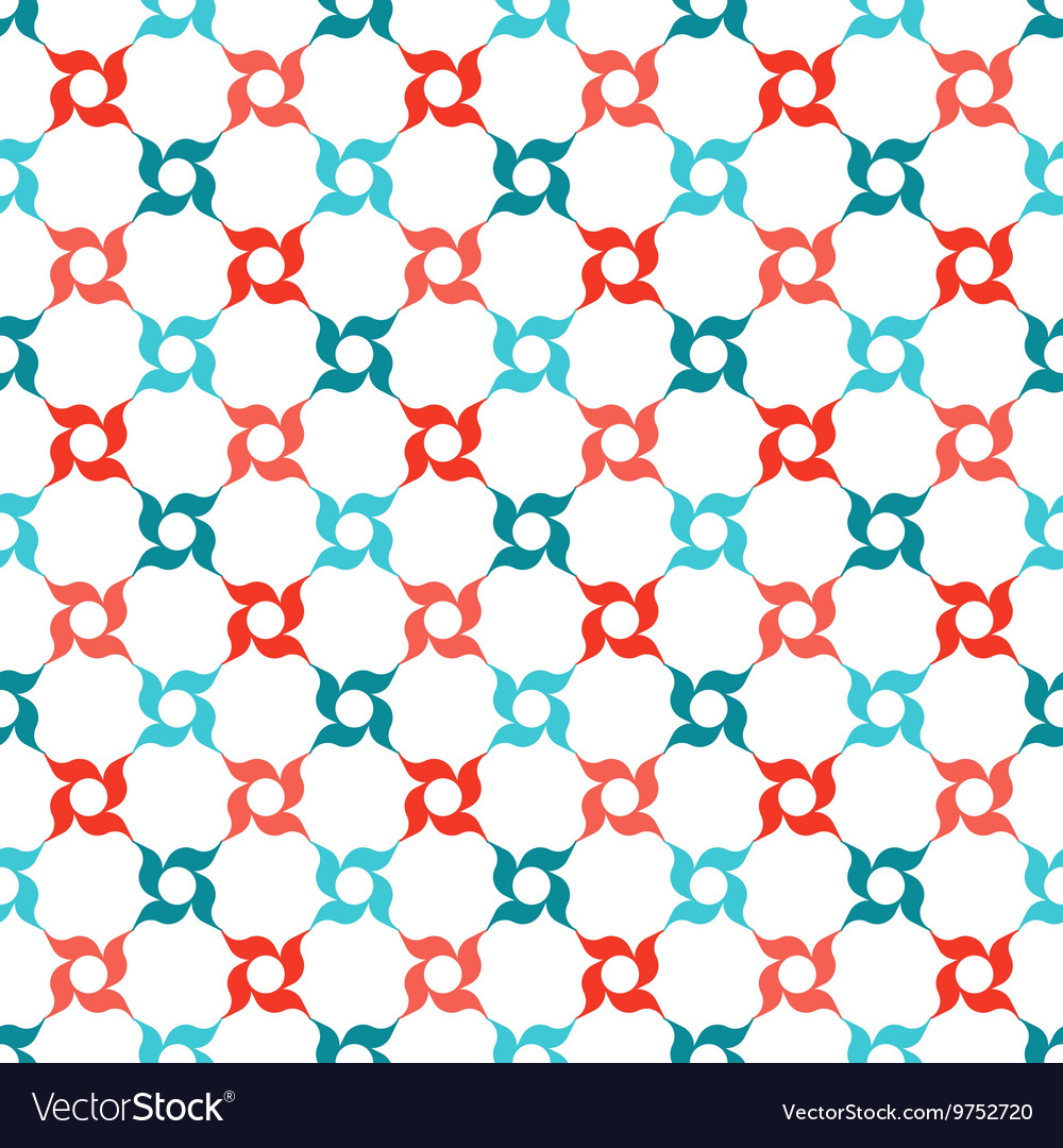 Arabesque trellis pattern Royalty Free Vector Image