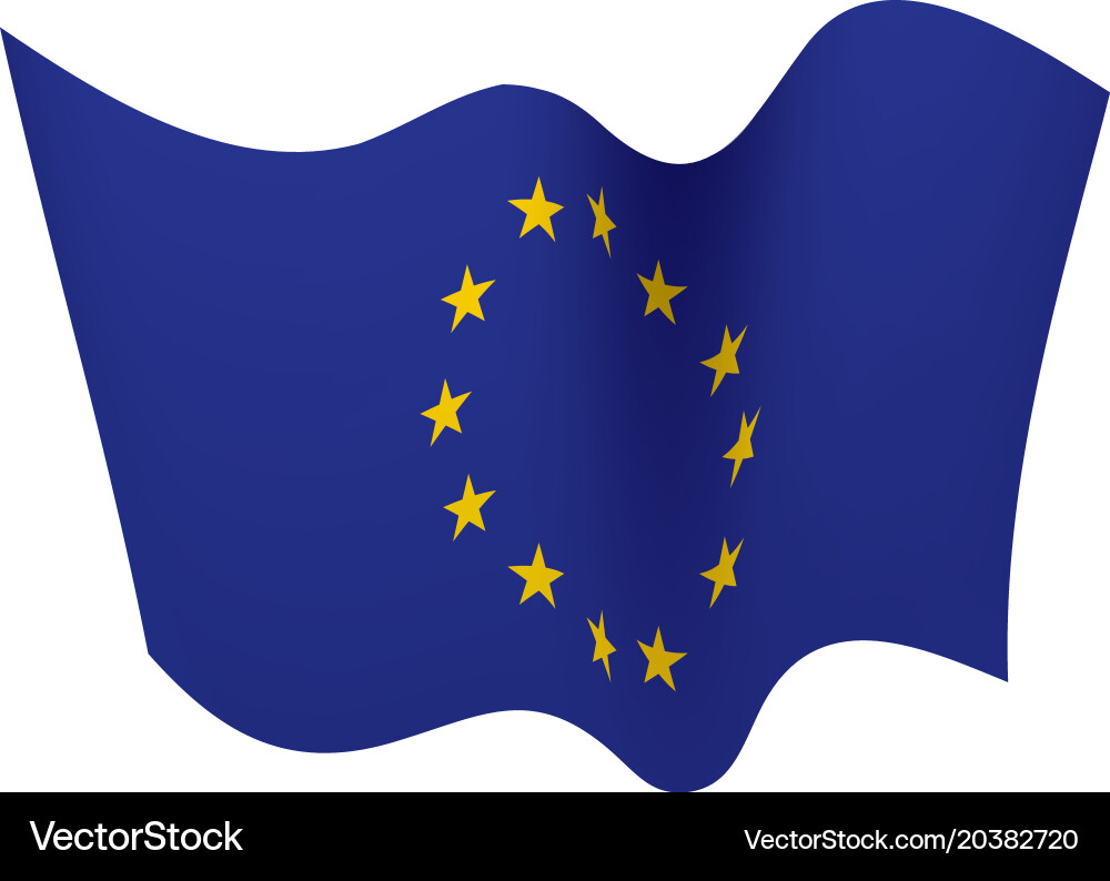 European union flag Royalty Free Vector Image - VectorStock