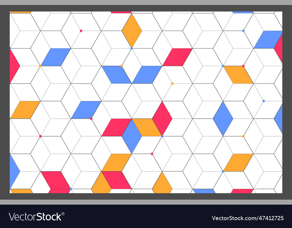 Big data visualization Royalty Free Vector Image