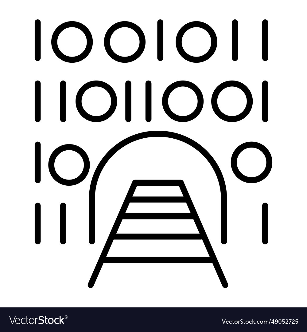 Data Mining Icon Royalty Free Vector Image Vectorstock