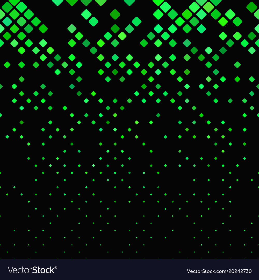 Abstract diagonal square pattern - mosaic tile Vector Image