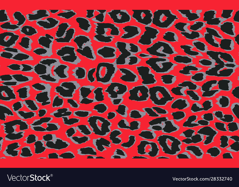 Leopard background seamless pattern Royalty Free Vector