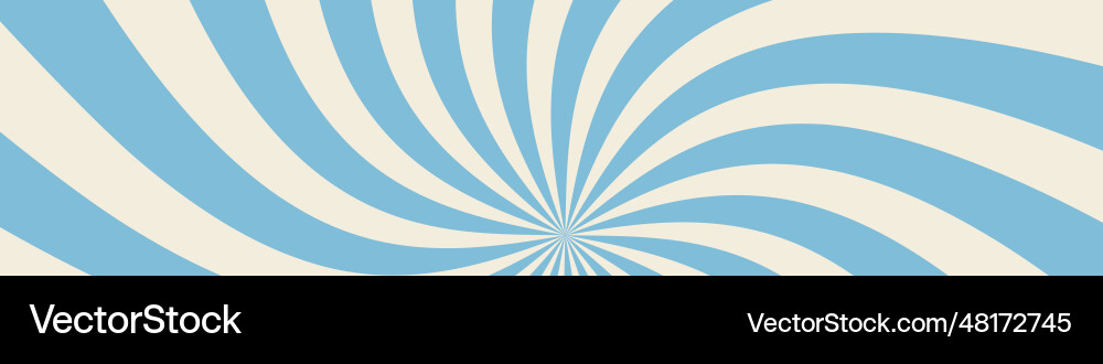 Blue superhero flash with sunburst and beam Vector Image