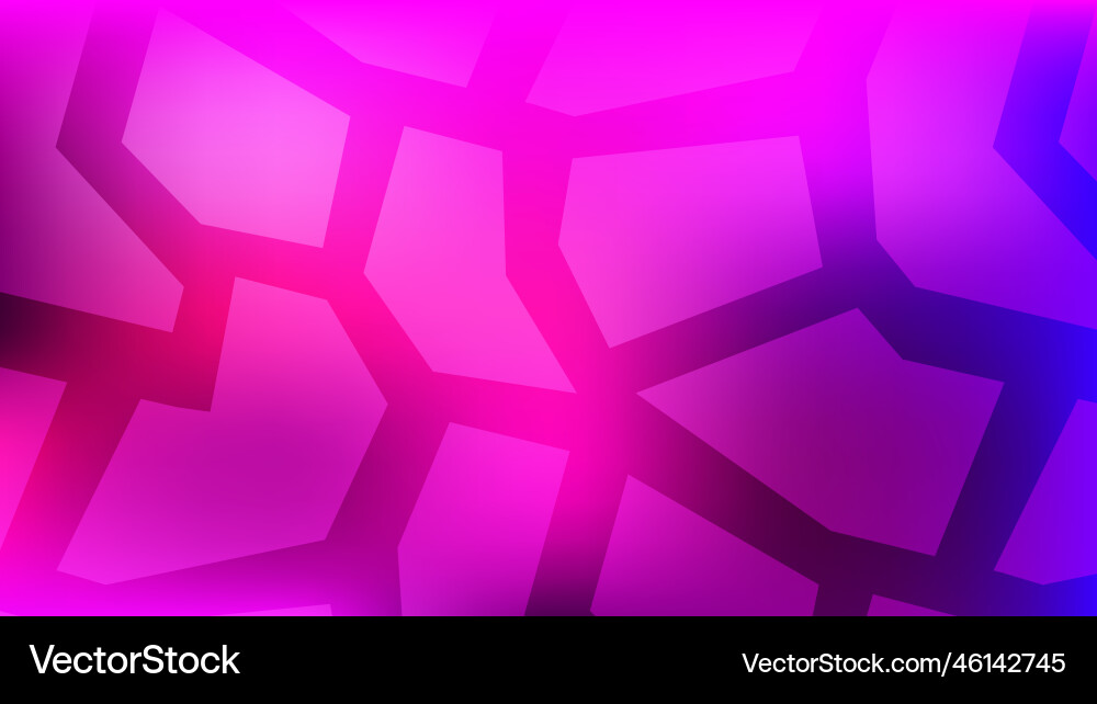 Colorful blurred background with cells lines Vector Image
