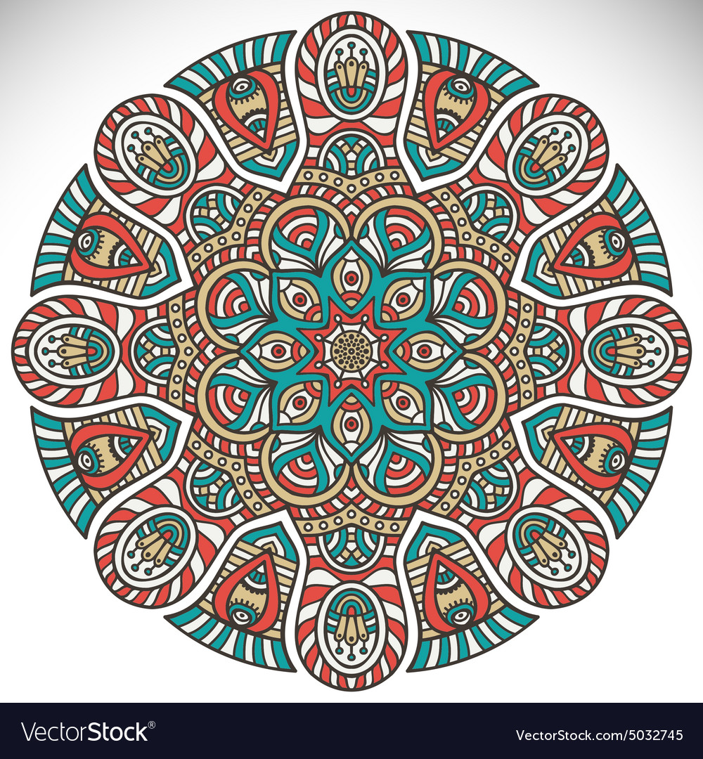 Mandala Royalty Free Vector Image - VectorStock