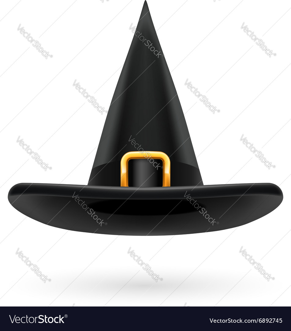 Witch hat Royalty Free Vector Image - VectorStock