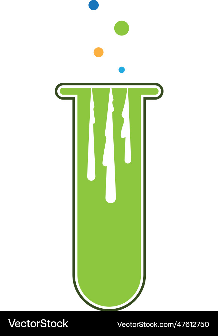 Natural lab logo designs concept science Vector Image