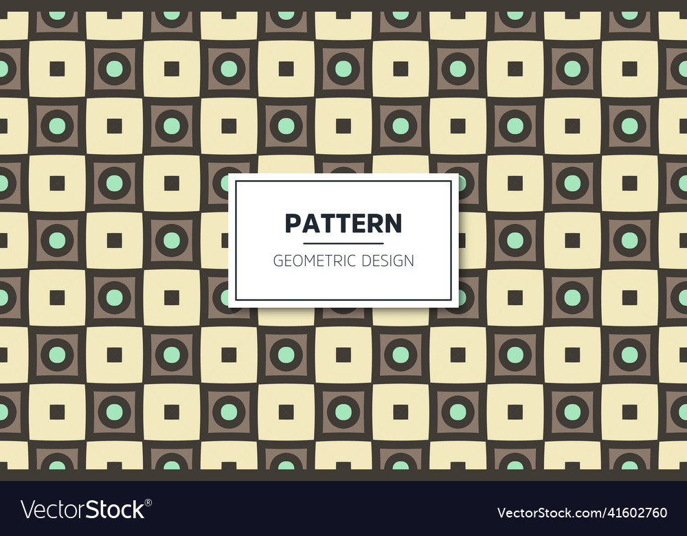 Geometric simple seamless pattern with colorful Vector Image