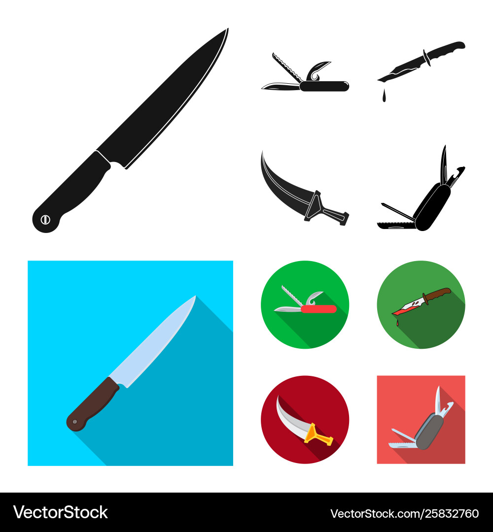 Knife and cut sign Royalty Free Vector Image - VectorStock