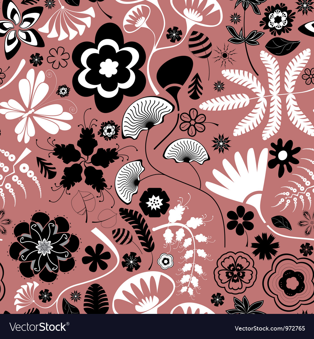 Floral Royalty Free Vector Image - VectorStock