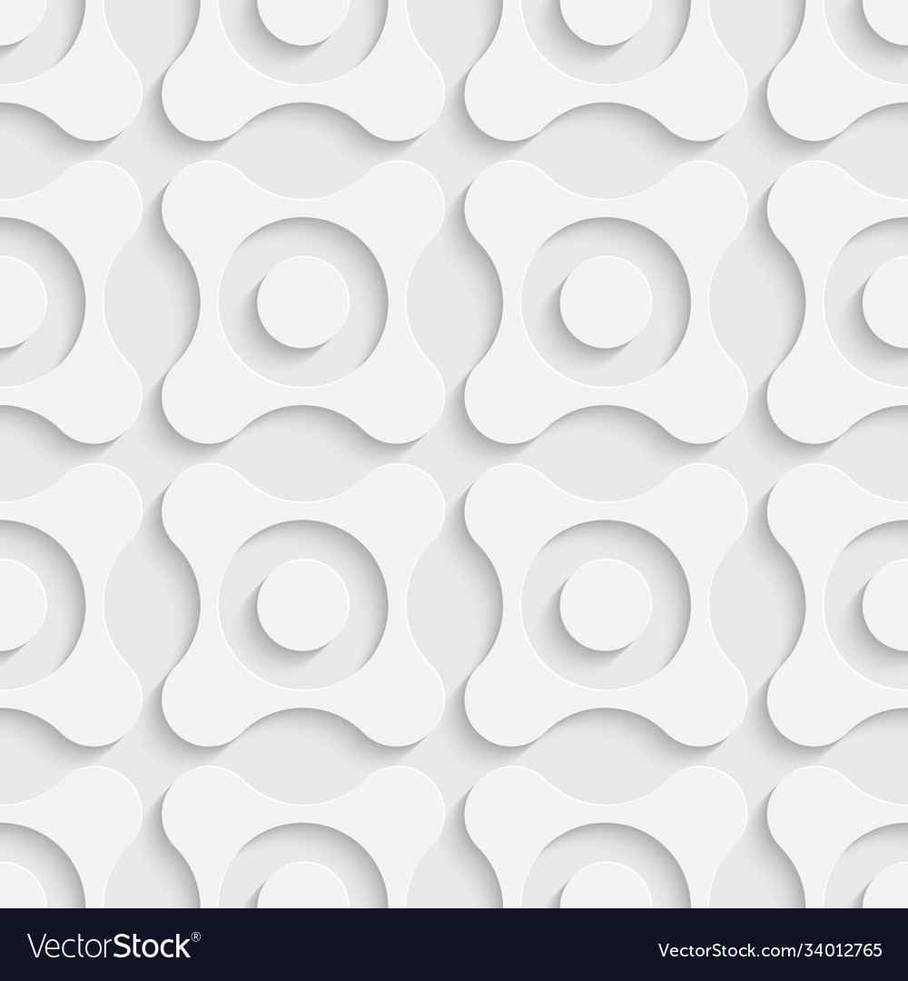 Seamless circle pattern Royalty Free Vector Image