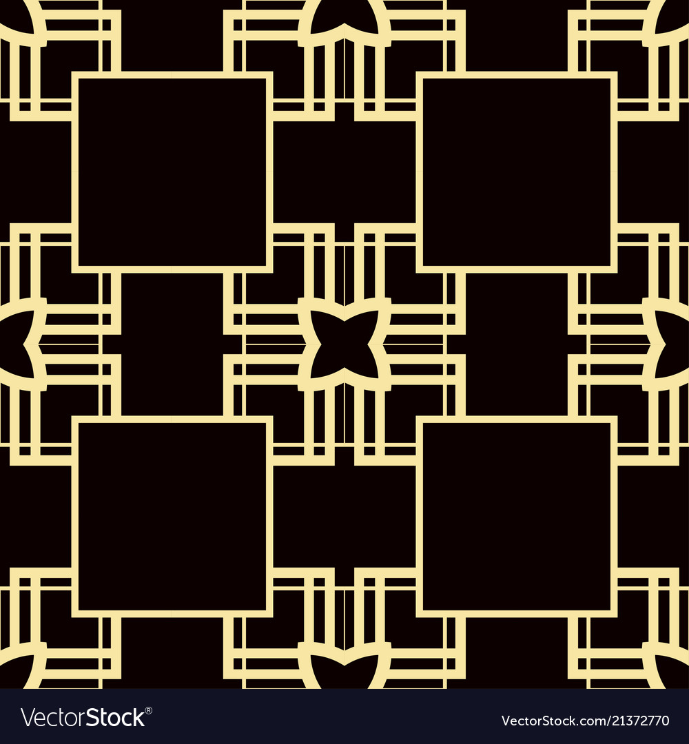 Art deco pattern Royalty Free Vector Image - VectorStock