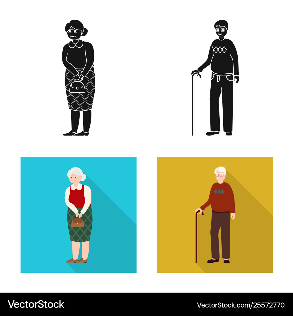 Design character and avatar symbol Royalty Free Vector Image
