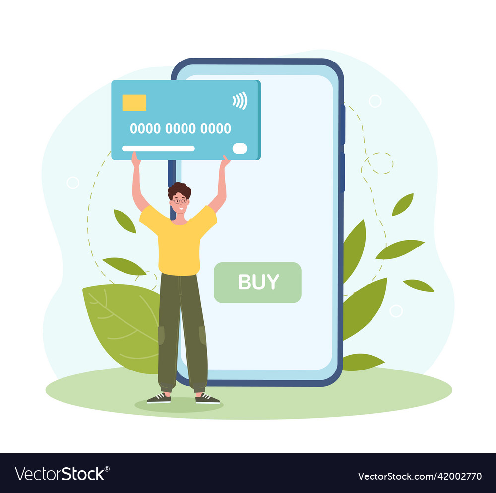Online payment concept Royalty Free Vector Image Online payment concept Royalty Free Vector Image