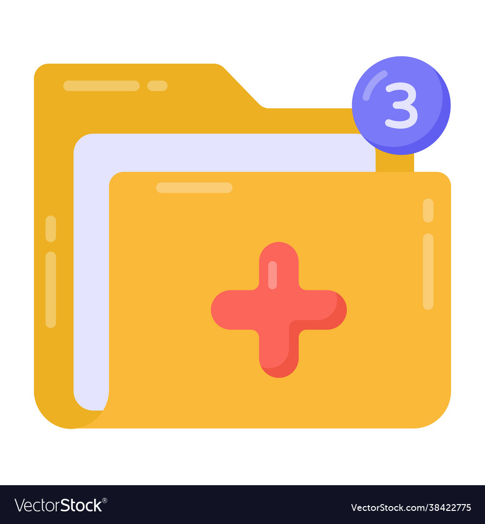 Create folder Royalty Free Vector Image - VectorStock