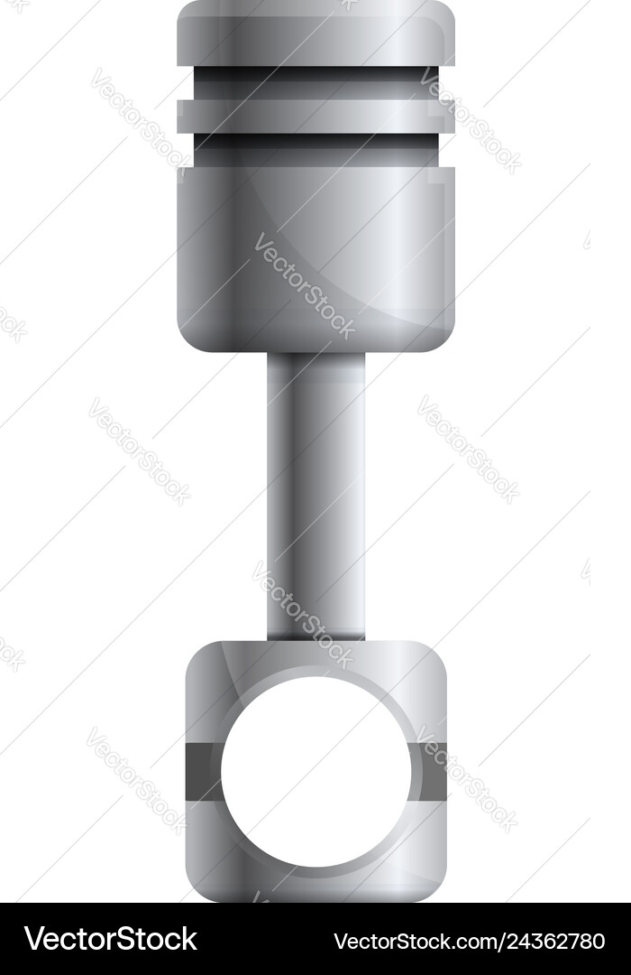 Car motor piston icon cartoon style Royalty Free Vector