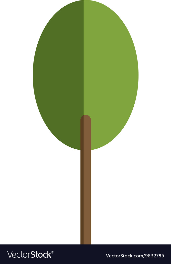 Single tree icon Royalty Free Vector Image - VectorStock