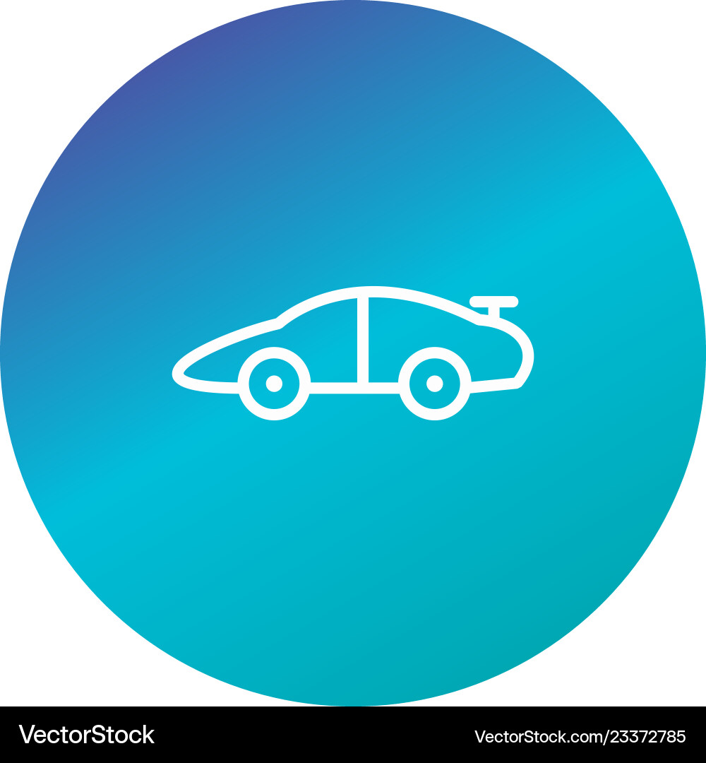Sports car icon Royalty Free Vector Image - VectorStock
